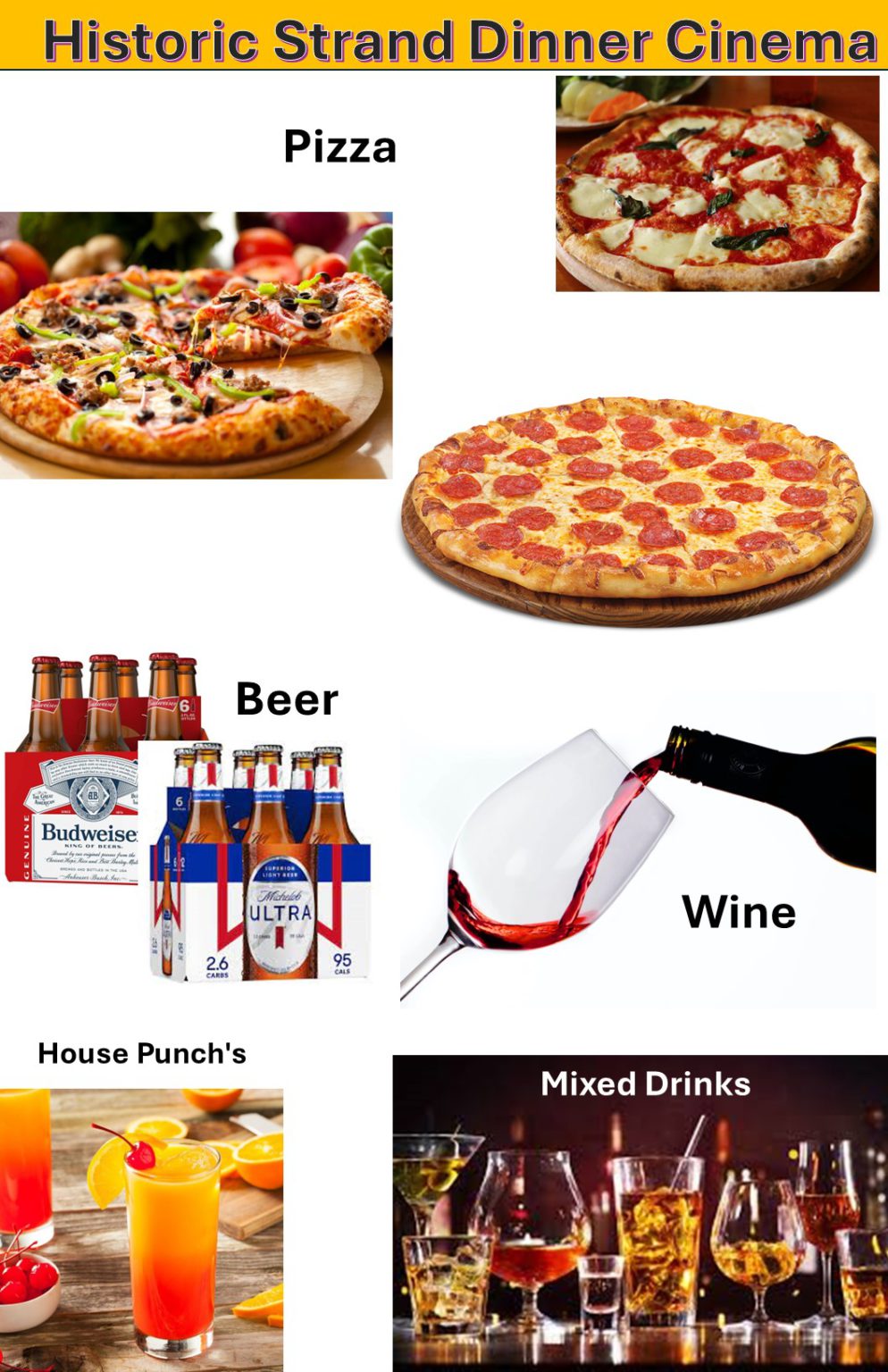 Strand Cinema Menu - Jesup Movies